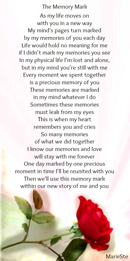 The Memory Mark The Grief Toolbox